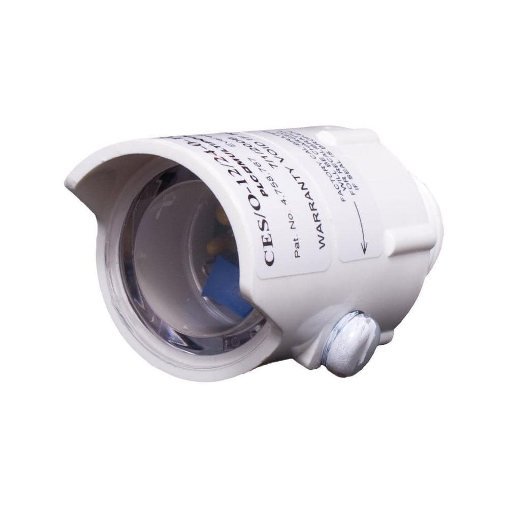 Leviton Photocell Outdoor Sensor 50-750 ft. Candles, White PCOUT PCOUT ...