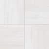 Corso Italia Impero Dolomite White 24 in. x 24 in. x 0.75 in. Marble ...