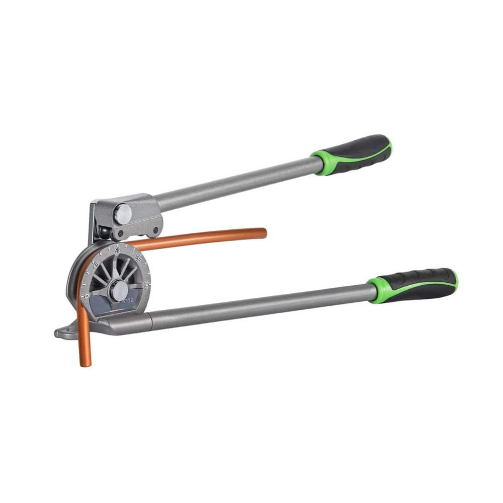 YICHUHAOXI 1/2 in. OD Tubing Bender Roller Type Pipe Bender 180 Degree ...