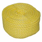 T.W. Evans Cordage 3/8 in. x 100 ft. Twisted Polypro Rope Coilette in ...