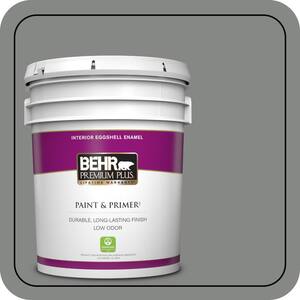 BEHR MARQUEE 1 gal. #PPU25-17 Euro Gray Matte Interior Paint & Primer ...