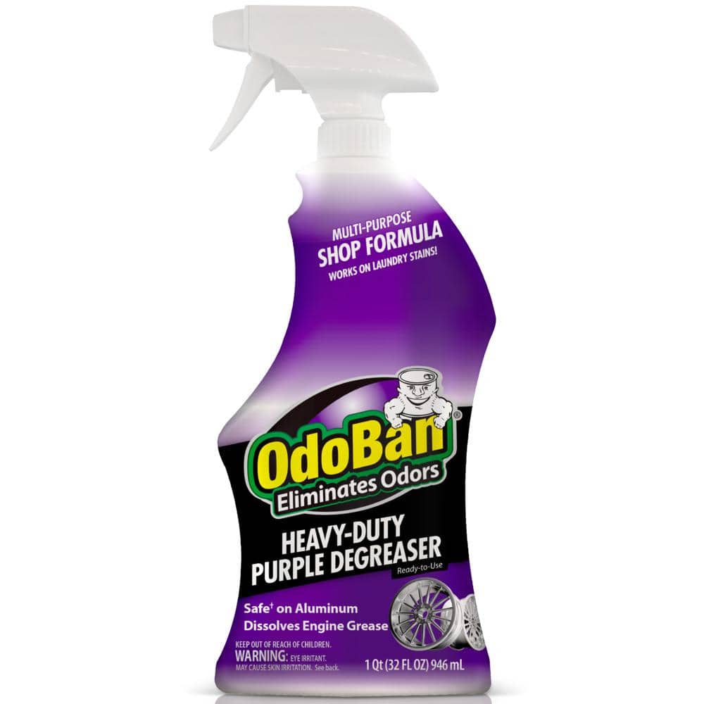 OdoBan 32 oz. Heavy-Duty Purple Degreaser Ready-to-Use Spray 9380C61-Q ...