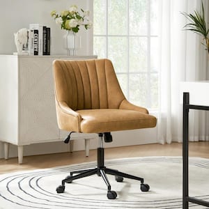 JAYDEN CREATION Augustus Modern Faux Leather Ergonomic Swivel Office ...