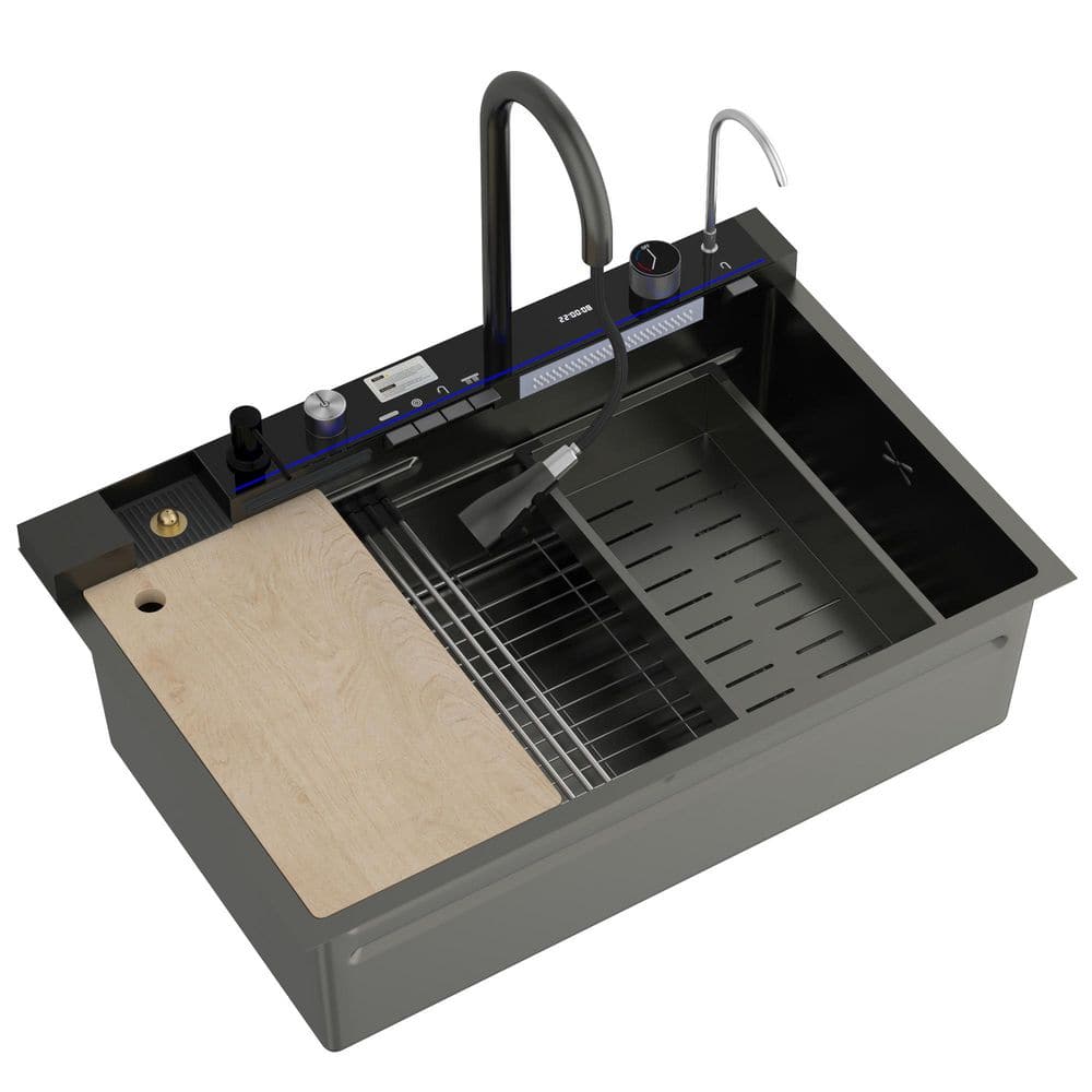 Have a question about FUFU&GAGA Workstation 33 in. Drop-In Single Bowl ...