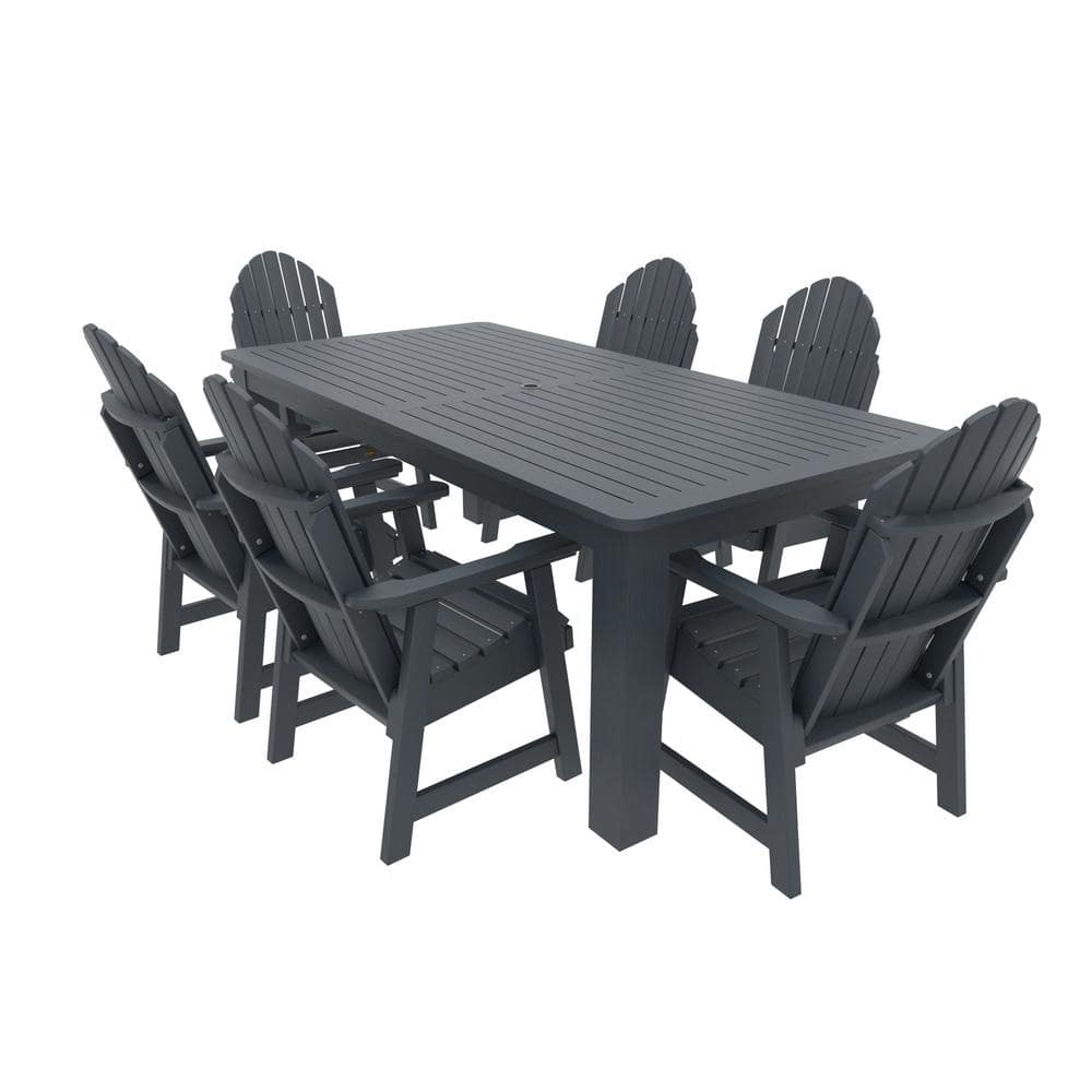 Highwood Muskoka 7-Pieces Recycled Plastic Outdoor Dining Set CM ...