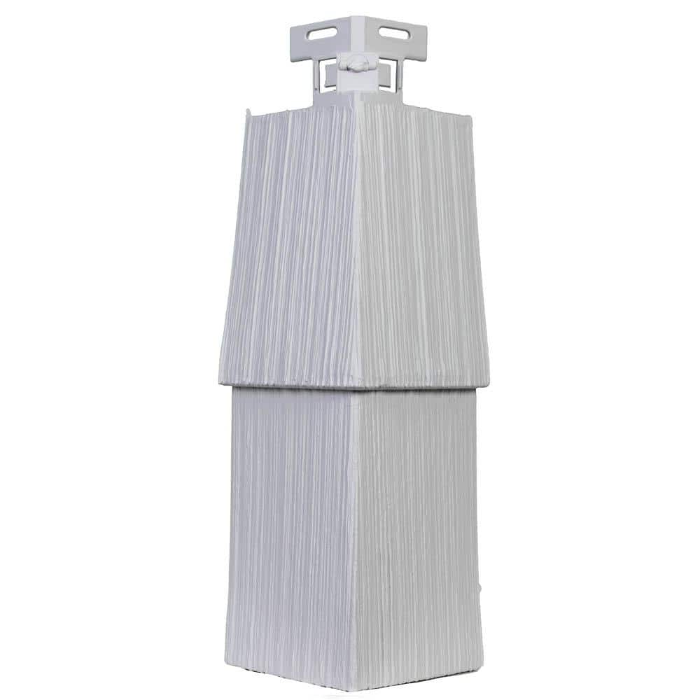 Novik Shake RS - 4.5 in. x 14.63 in. Rough Sawn Shake in Heritage Gray ...