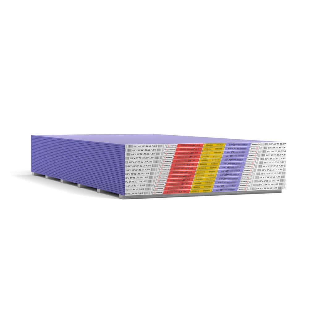 Gold Bond Fire-Shield PURPLE XP 5/8 in. TE FS XP GYP-BD 4 ft. X 12 ft ...