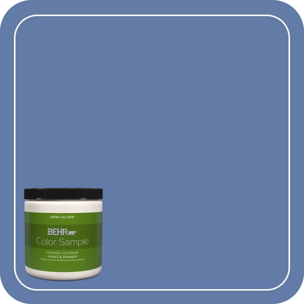 BEHR PREMIUM PLUS 8 oz. #M540-6 Miracle Elixir Semi-Gloss Interior ...