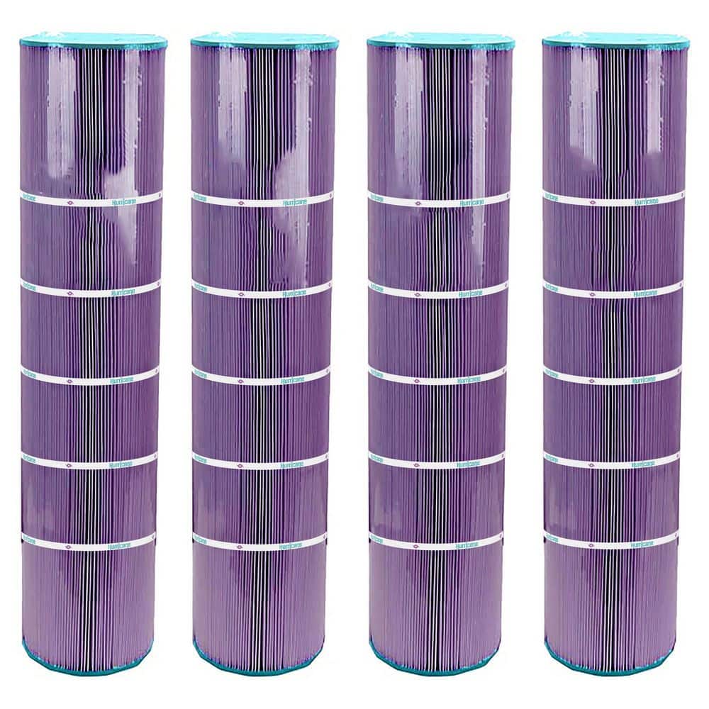 Hurricane Filters 4 Pack HF7472-04P Platinum Purple Spa Cartridge ...