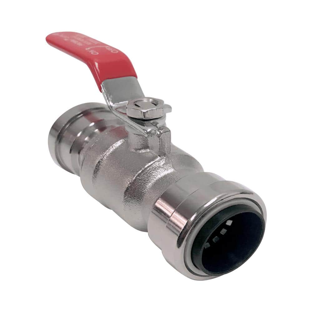 Reviews for ProLine Series 1/2 in. PF x PF Stainless Steel Push-to ...