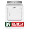 Maytag 7.0 cu. ft. Vented Electric Dryer in White MED4500MW - The Home ...