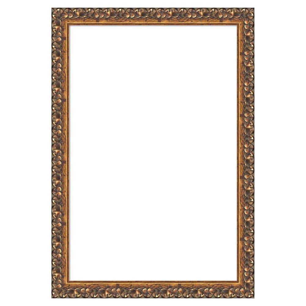 Amanti Art Antique Bronze 14 in. x 20 in. Wood Framed Dry Erase ...