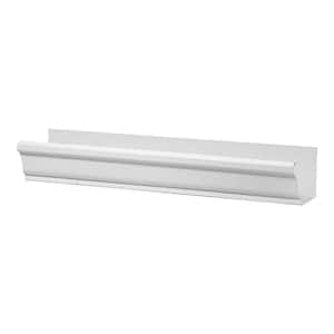Amerimax Home Products 5 in. x 10 ft. White Vinyl K-Style Gutter M0573 ...