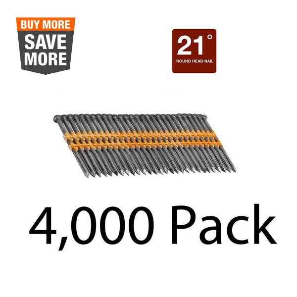 DEWALT 3 in. x 0.131 in. Metal Framing Nails 2 Boxes (2000 per Box ...