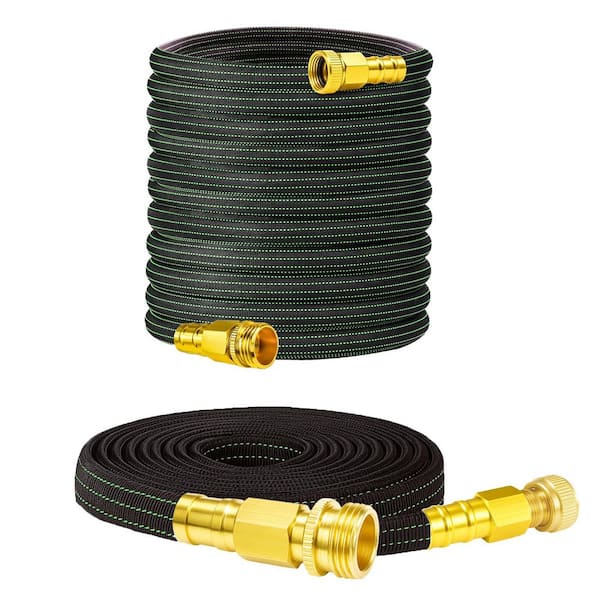 Feihu Expandable Garden Hose 3/4 in. x 50 ft. Standard Water Hose with ...