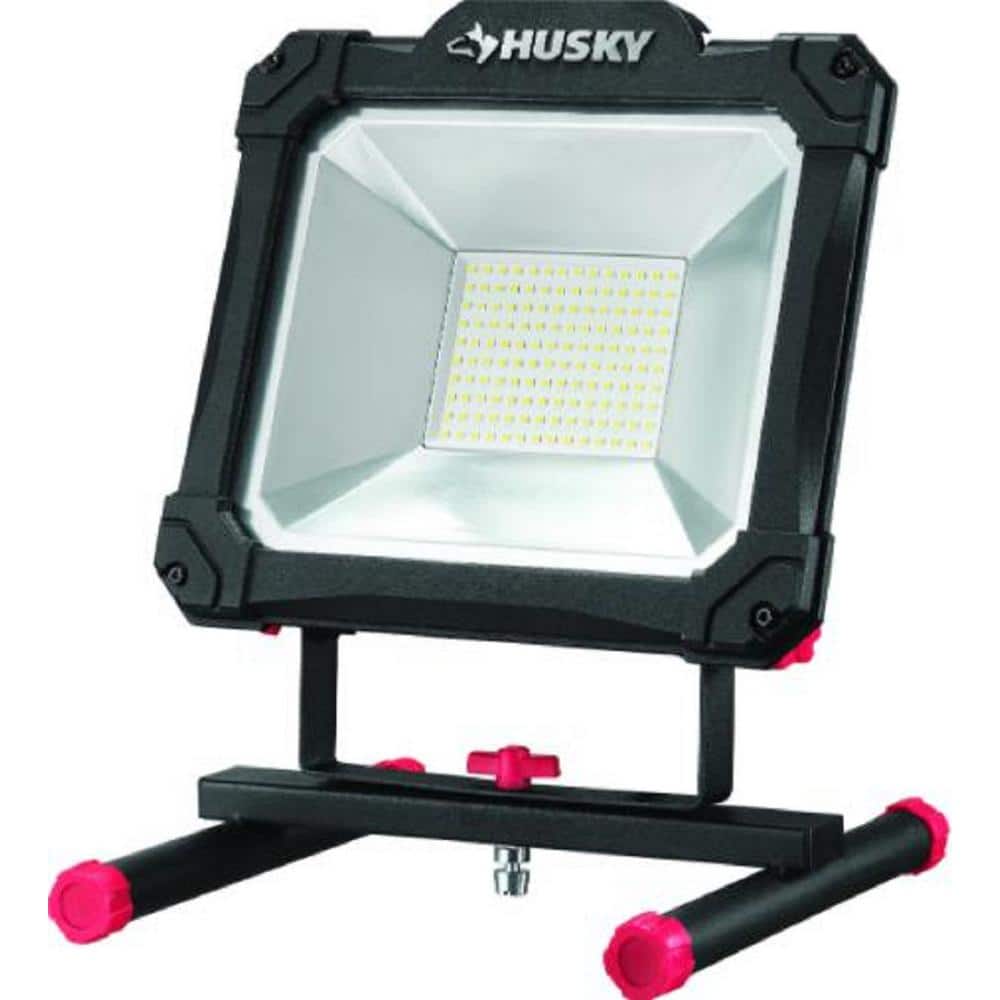 Husky 8000-Lumens LED Portable Work Light HD8000DIM - The Home Depot