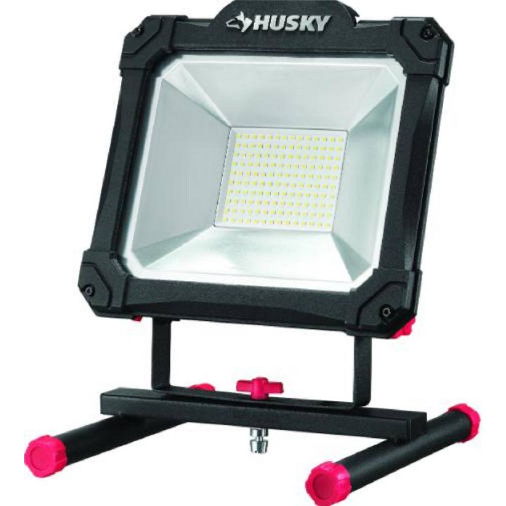 Husky 8000-Lumens LED Portable Work Light HD8000DIM - The Home Depot