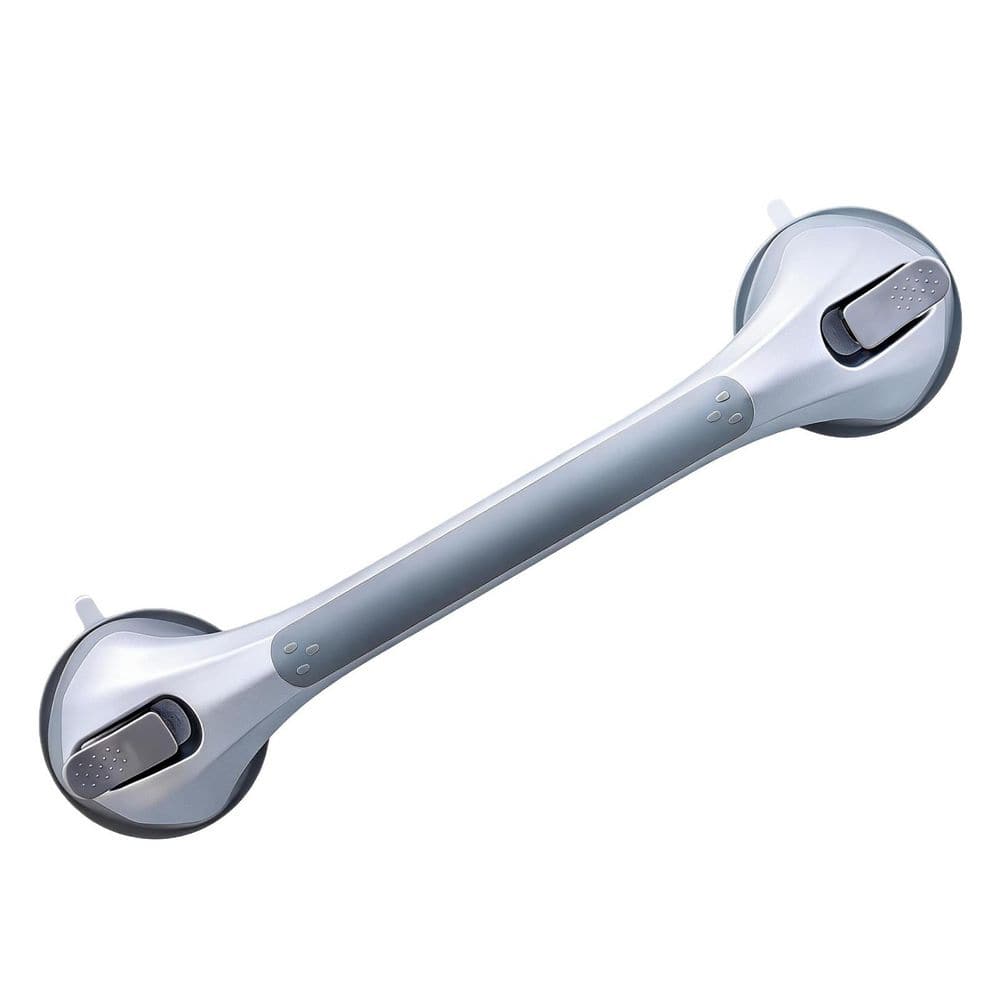 Wudkey 16.8 in. Grab Bars Easy to Install Suction Shower Handles in ...