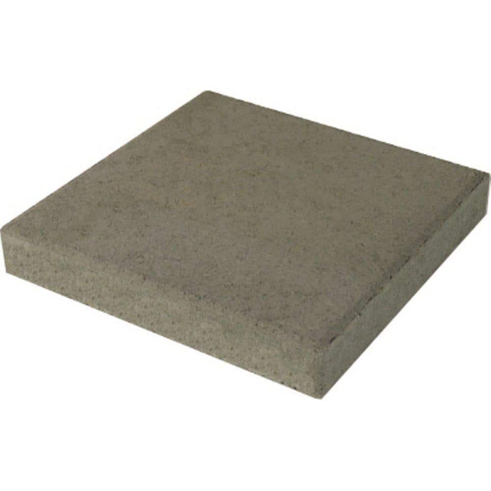 Oldcastle 12 In X 12 In Gray Square Concrete Step Stone 168 Piece