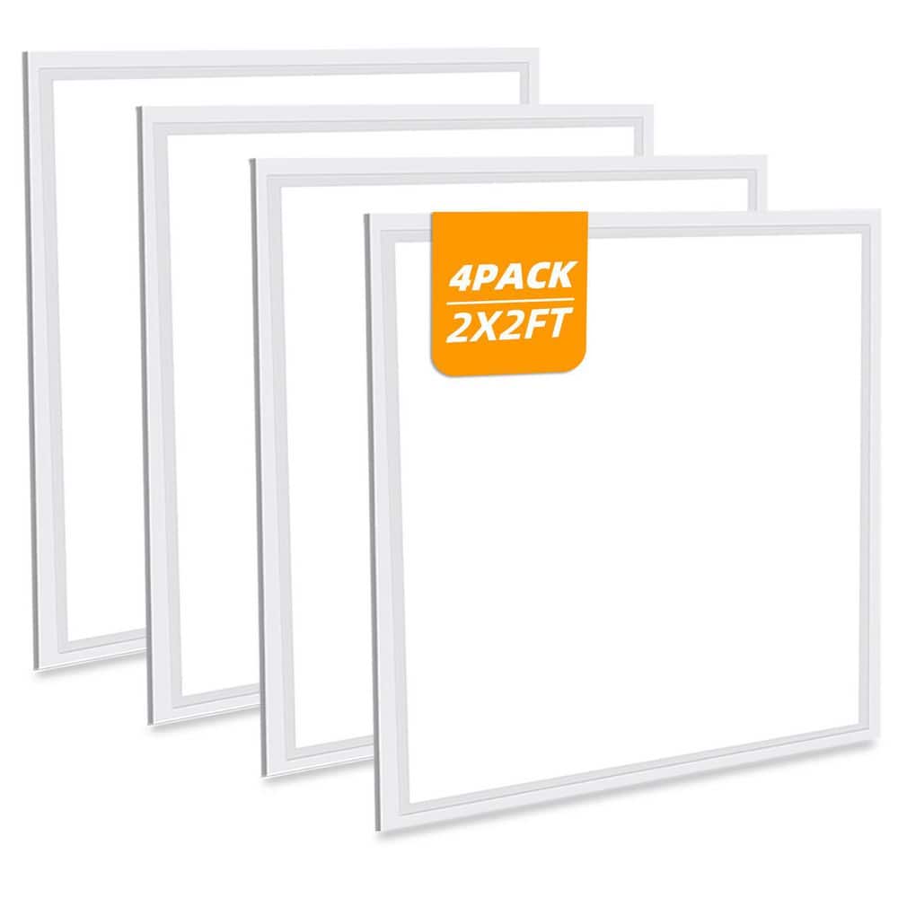 Reviews for KOAOEIRS 4-Pack, 5000K White Integrated LED Industrial ...