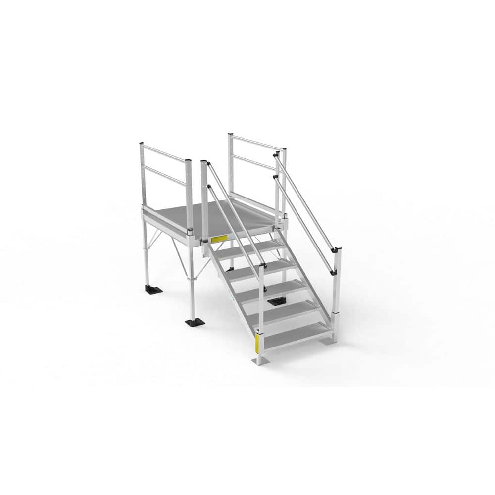 EZ-ACCESS Pathway 3G Solo Stair System 36 in. - 42 in. with 4 x 4 ...