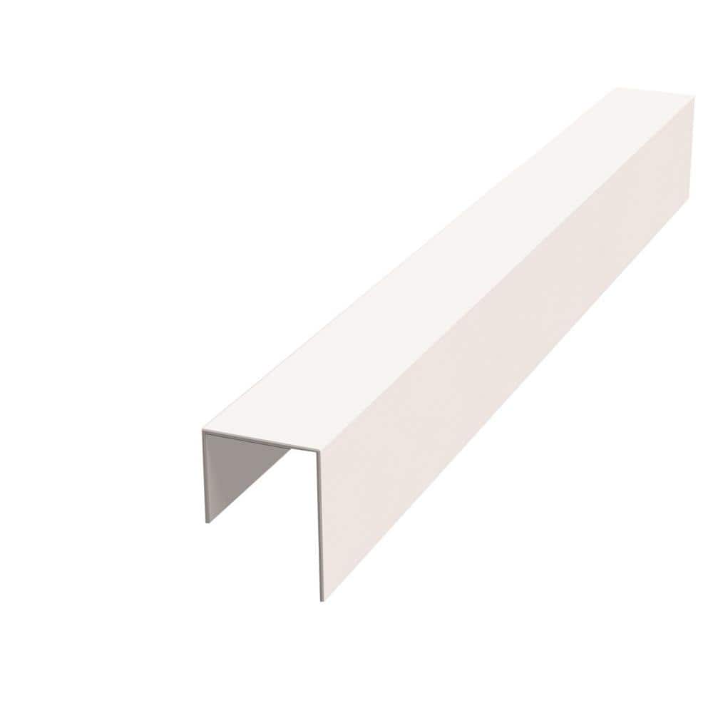 ClarkDietrich 1/2 in. x 8 ft. Vinyl J-Bead (50-Pack) VLJB - The Home Depot