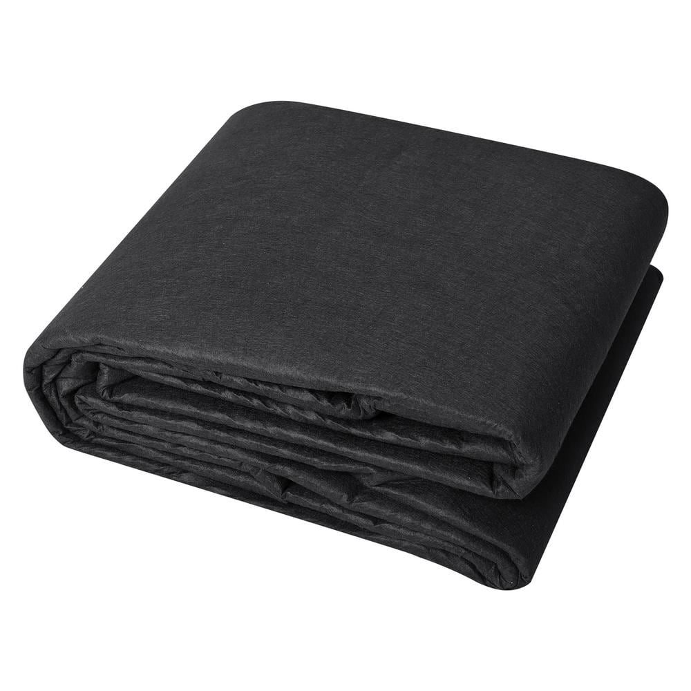 SVOPES Driveway Fabric, 15 ft. x20 ft. Non-Woven Geotextile Landscaping ...