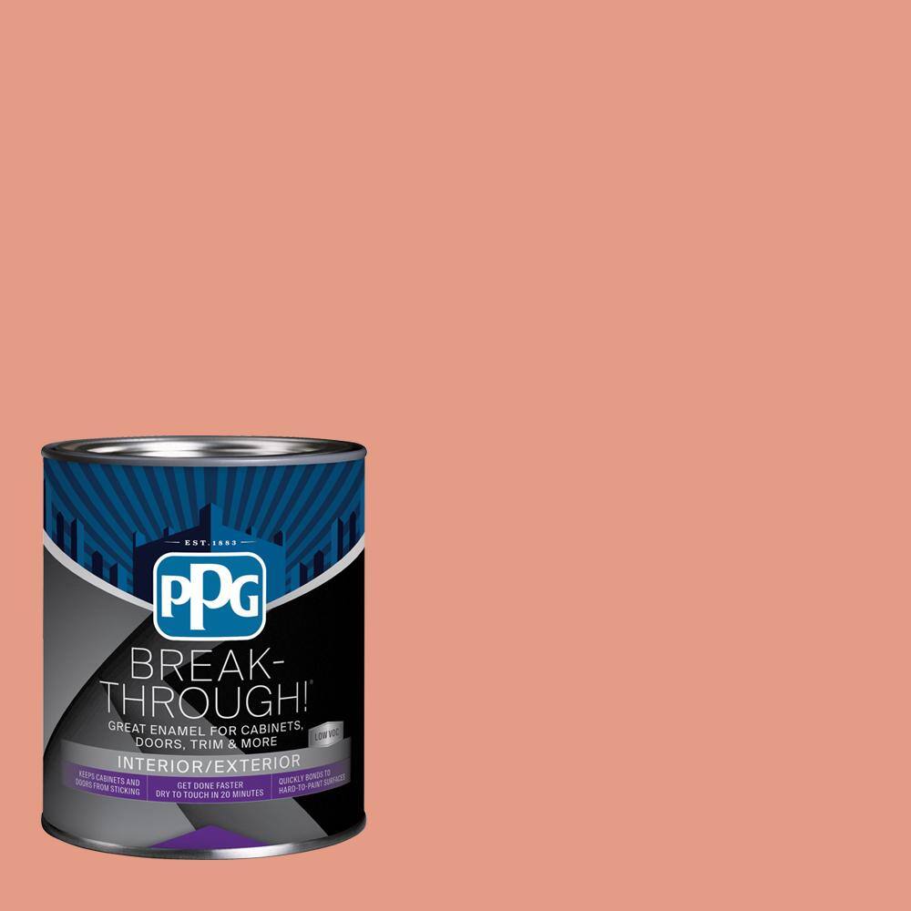 Reviews for Break-Through! 1 qt. PPG1192-5 Opal Fire Semi-Gloss Door ...