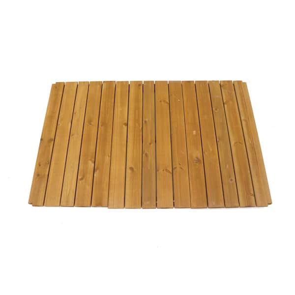 Tunearary 15 in. W x 28.3 in. L x 2.1 in. H Large Kennel Wooden Base ...