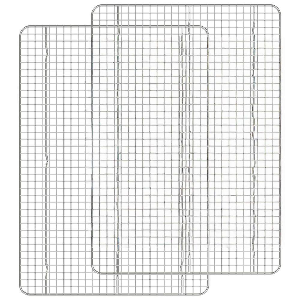 Numhew Silver Stainless Steel Cooling Racks for Cooking and Baking ...