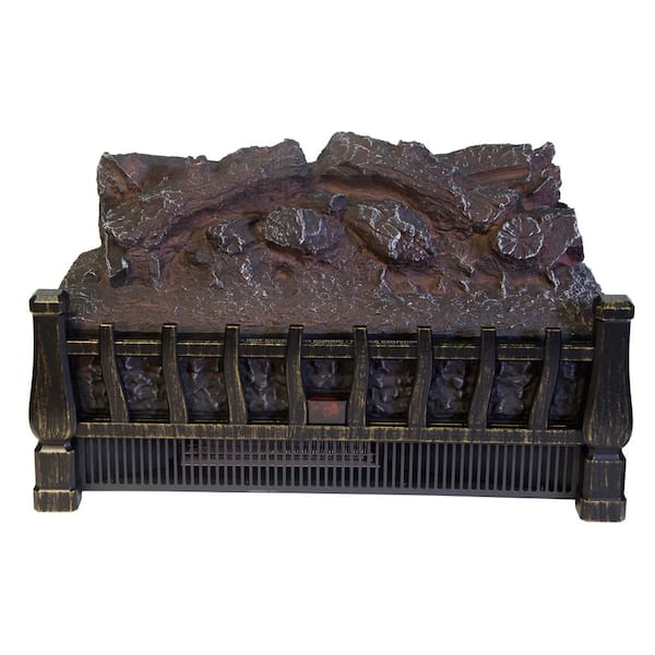 Comfort Glow 20 in. H Electric Fireplace Log Set with LED Technology ...