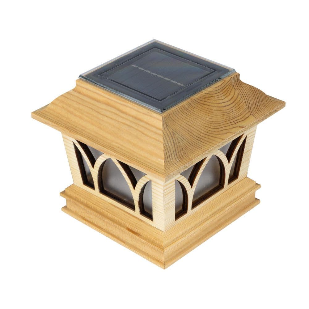 Deckorators Capella 4 in. x 4 in. Pressure Treated Wood Pine Solar Post ...