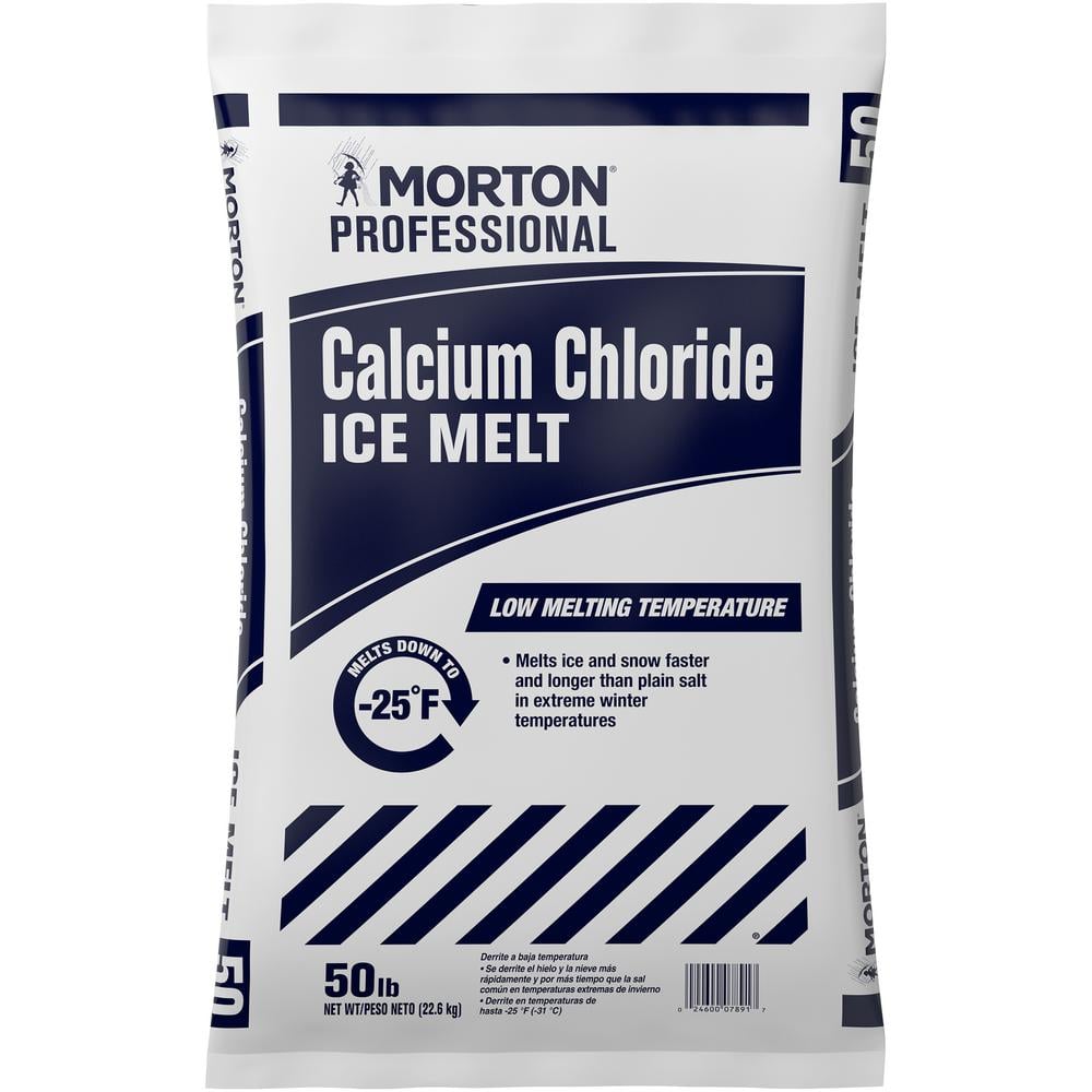 Morton Salt Calcium Chloride Ice Melting Pellets F178910000G - The Home ...