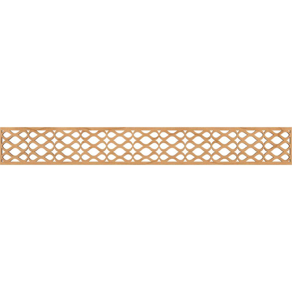 Ekena Millwork Somerset Fretwork 0.25 in. D x 46.5 in. W x 6 in. L ...