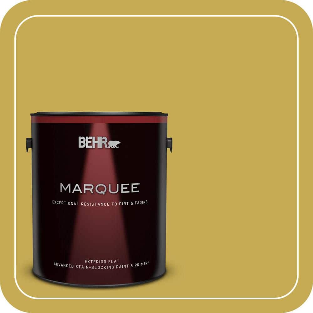 BEHR MARQUEE 1 gal. #380D-6 Leapfrog Flat Exterior Paint & Primer ...