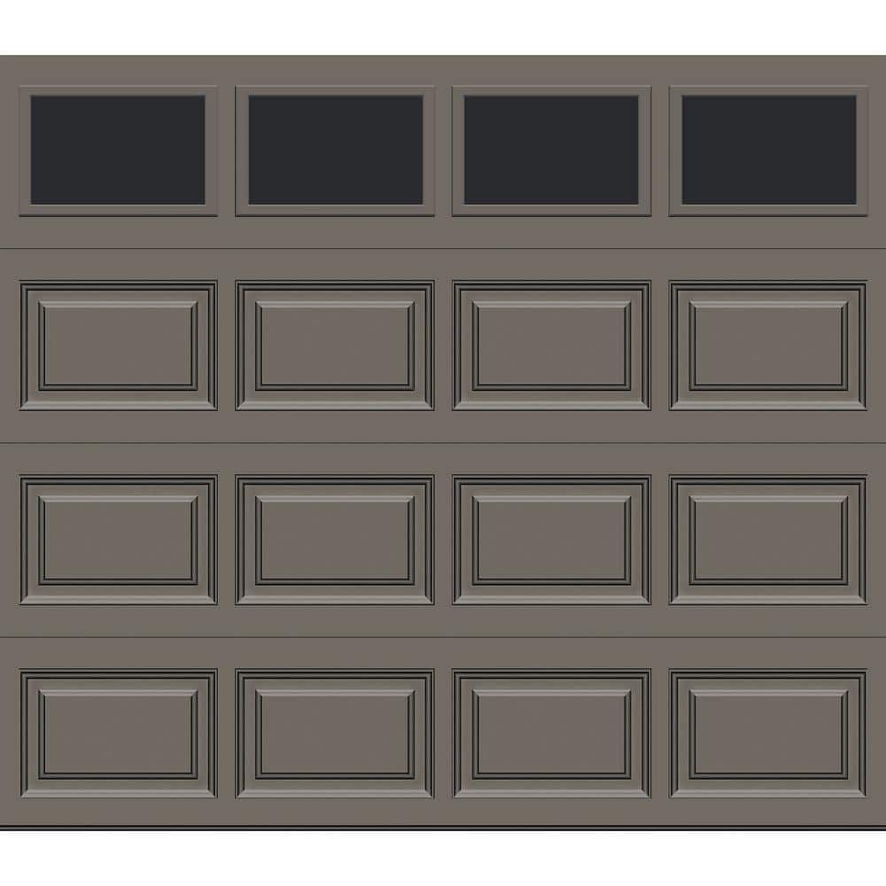 Clopay Classic Steel Short Panel 8 ft. x 7 ft. Insulated 6.5 R-Value ...