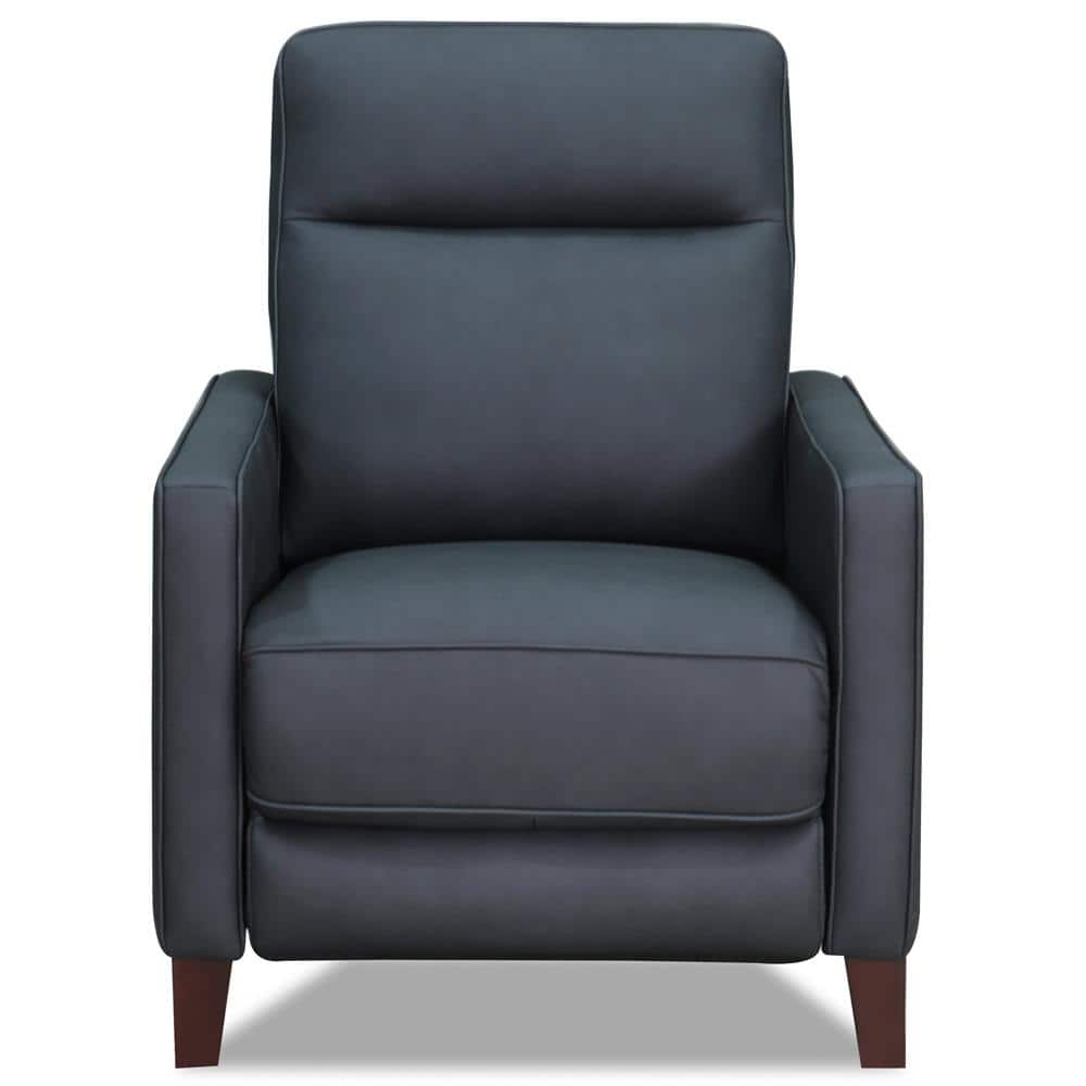 Hydeline Ashby Midnight Gray Full Top Grain Leather Zero Gravity ...