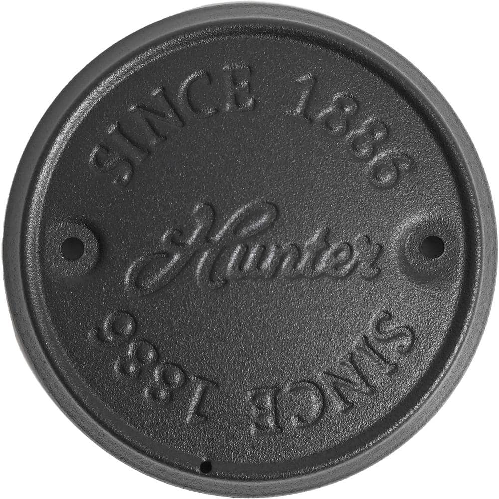 Hunter Natural Iron Light Cover 99767 - The Home Depot