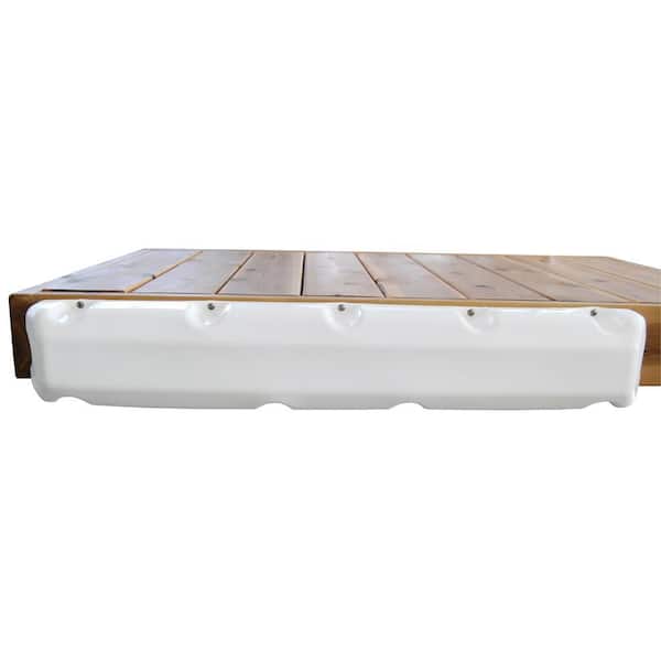 Dock Edge Dock Bumper Straight, White (1-Pack) DE73306F - The Home Depot