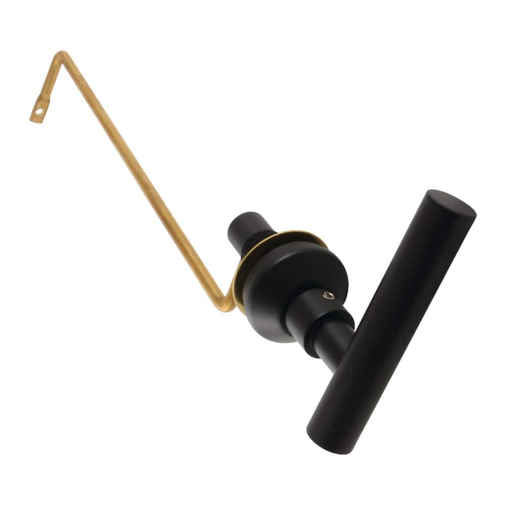 Kingston Brass Manhattan Toilet Tank Lever in Matte Black HKTCMLS0 ...
