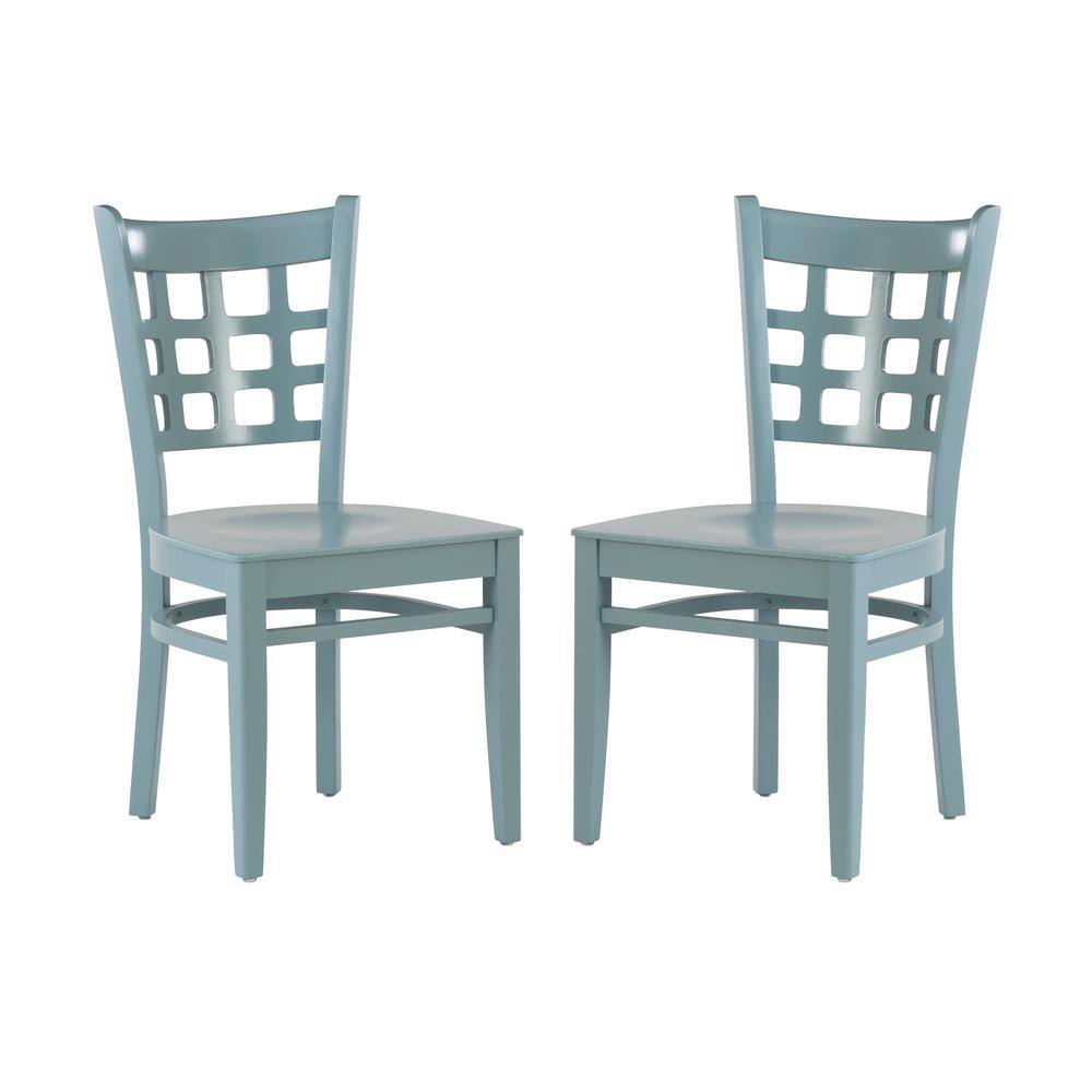 Linon Home Decor Sedran Slate Gray Chair THDAC04331 - The Home Depot