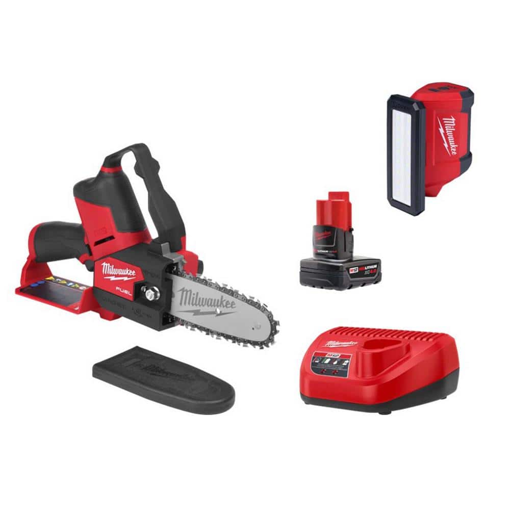 Milwaukee M12 FUEL 12V Lithium-Ion Brushless Battery 6 in. HATCHET ...