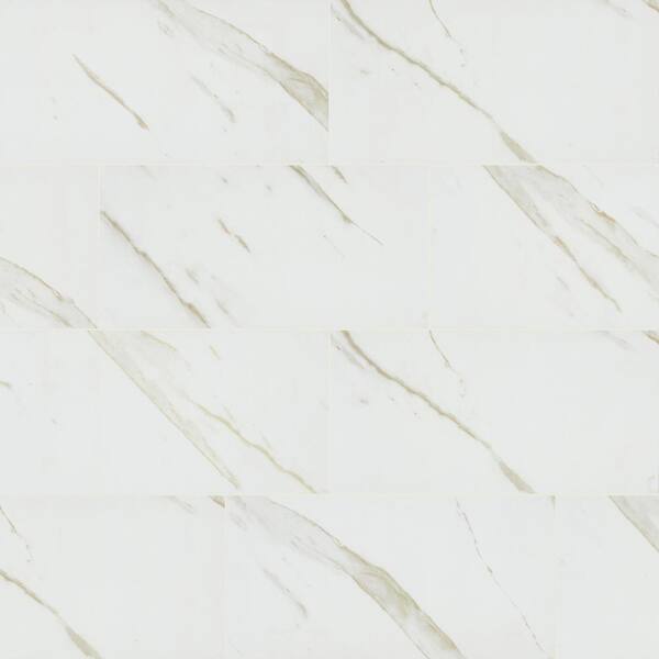 Have a question about MSI Pietra Calacatta 12 in. x 24 in. Matte ...