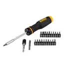 DEWALT Multi-Bit Ratcheting Stubby Screwdriver Set (7-Piece) DWHT68005 - The Home Depot