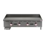 Magic Chef 48 in. Natural Gas Commercial Manual Countertop Griddle in ...