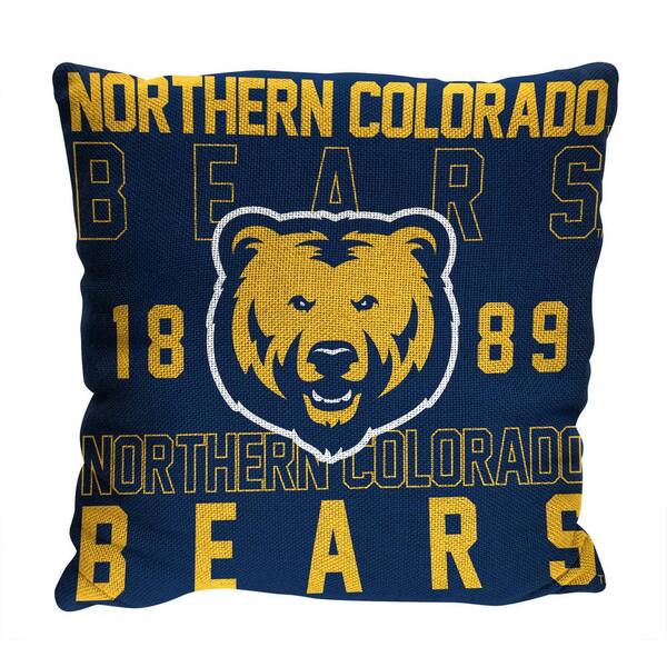 The Northwest Group Ncaa Northern Colorado Multi Color Stacked Pillow