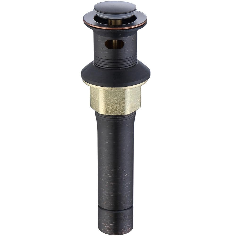GELE Pop-Up Drain Stainless Steel with Overflow Anti-Clogging for ...