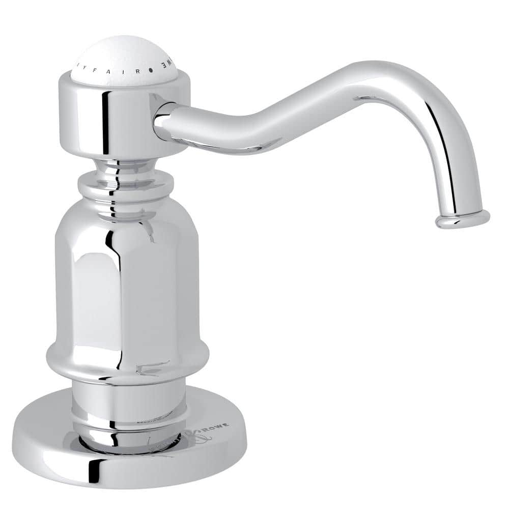 ROHL Edwardian Soap Dispenser in Polished Chrome U.6995APC - The Home Depot