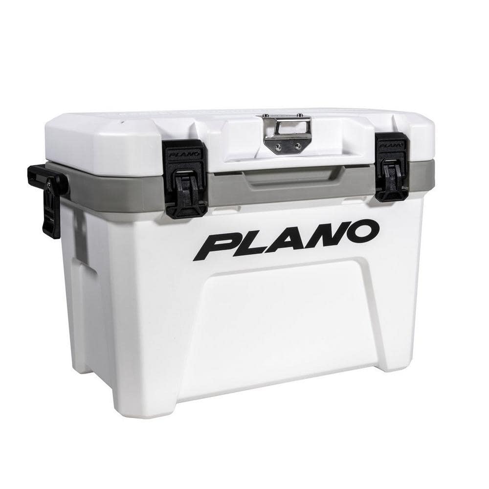 Plano Frost 14 qt. Hard Cooler in White PLAC14WHE - The Home Depot