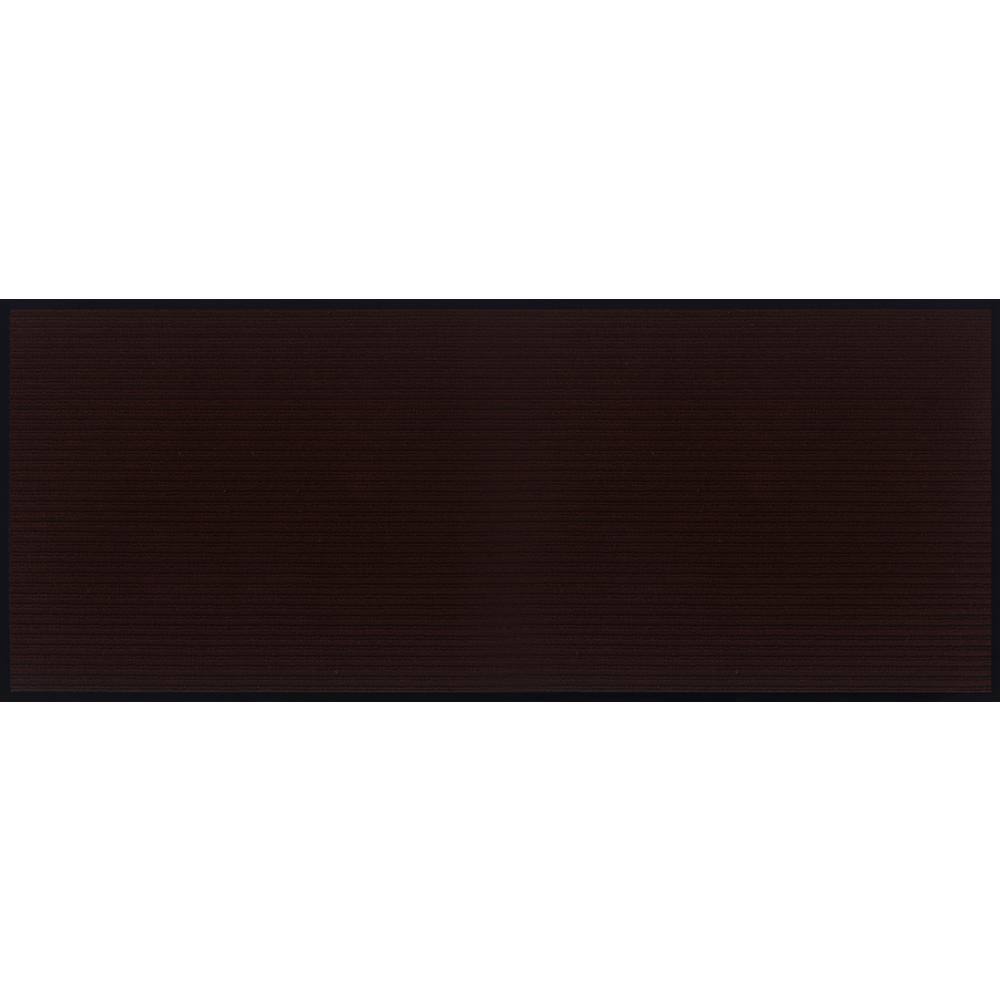 Ottomanson Outdoor Utility Collection Non Slip Rubberback Solid 2x5